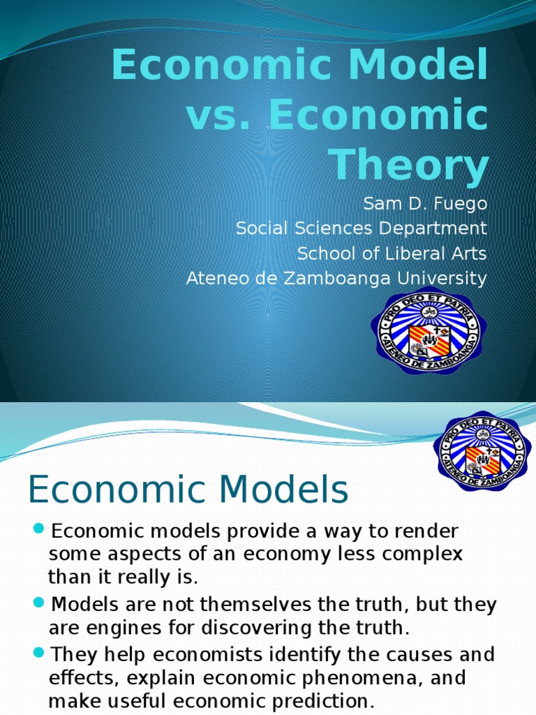 Economic Models vs. Economic Theory | PDF | Economic Model | Economics