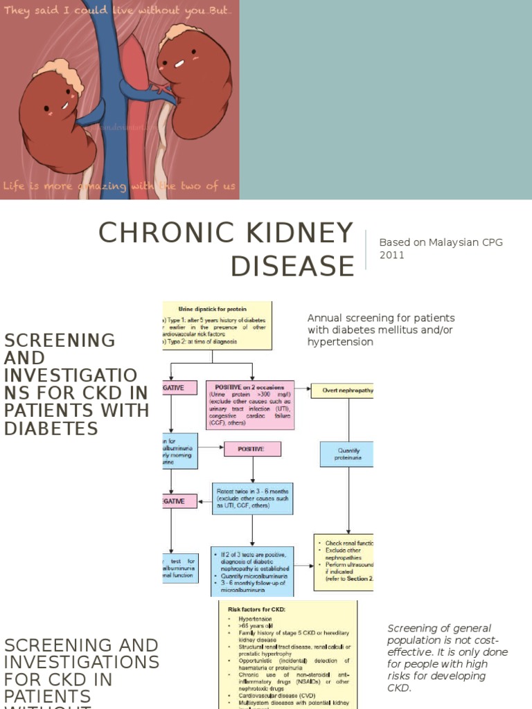Chronic Kidney Disease Malaysian CPG 2011 | PDF | Chronic Kidney ...