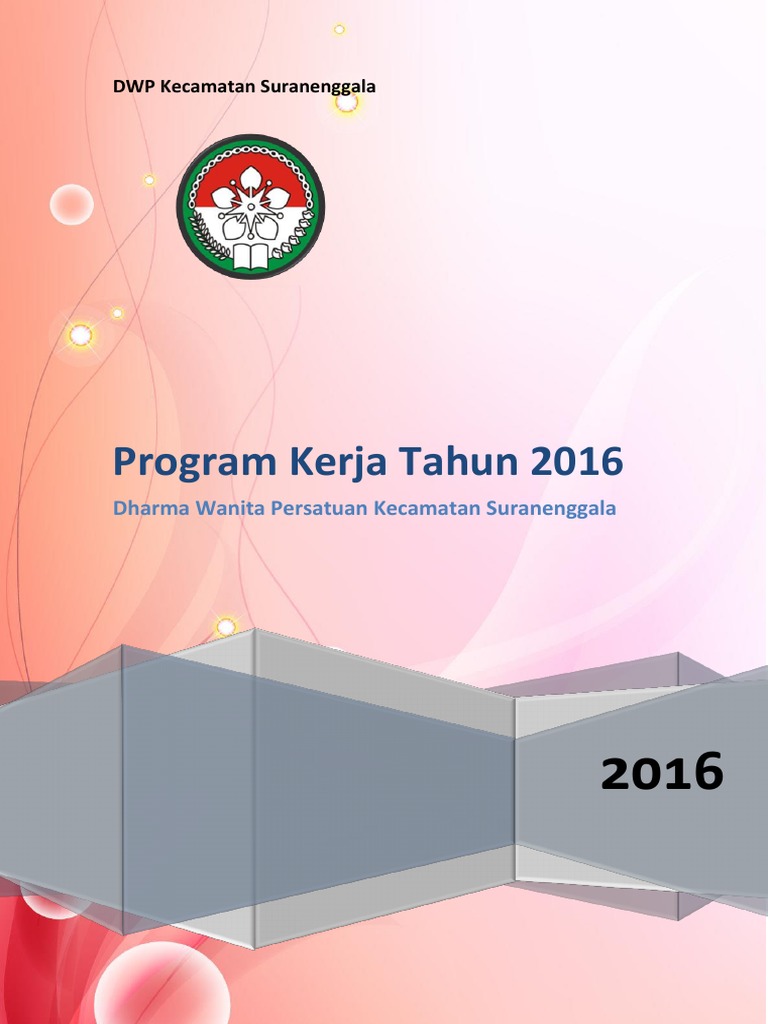 Program Kerja DWP Kecamatan Suranenggala Tahun 2016 | PDF
