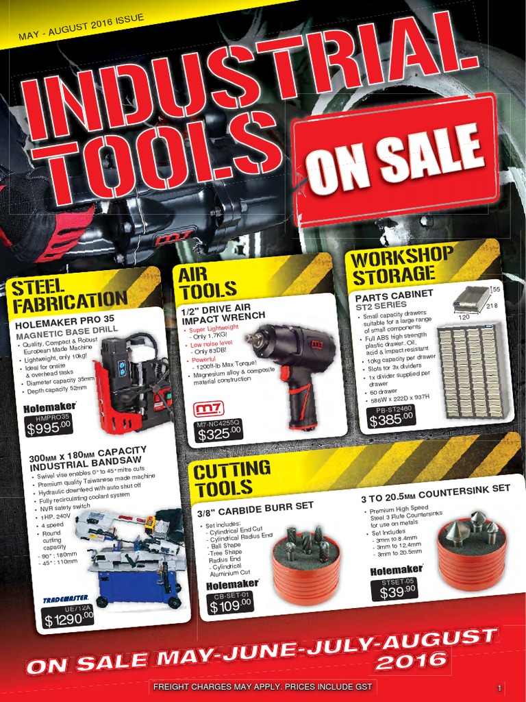 Industrial Tools On Sale Promo May-Aug 2016 SML | PDF | Knife | Cutting ...
