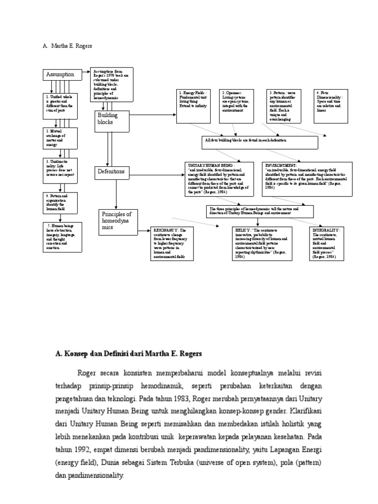Martha E. Rogers' Homeodynamics Theory | PDF