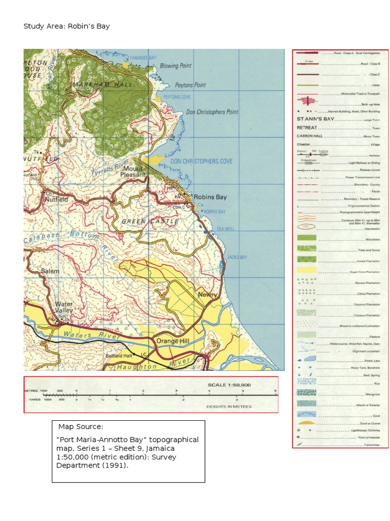 Map of Robin S Bay | PDF | Art