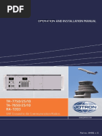 JOTRON TR77xx Technical Manual | PDF | Bit Rate | Radio