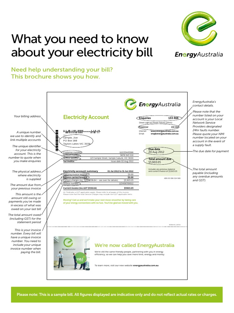 Electricity Bill Guide - 2 | PDF | Invoice | Kilowatt Hour