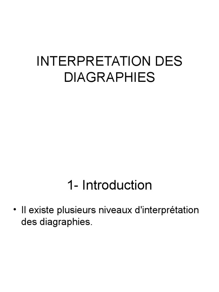 Interpretation Des Diagraphies | PDF | Porosité | Argile