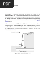 Design of Retaining Wall-Part 1 | PDF | Building Engineering | Civil ...