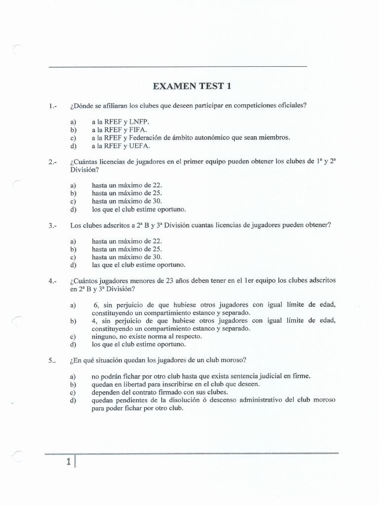 Modelo Examen | PDF