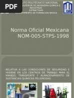 NOM-005 Guia | PDF | Descarga electrostática | Transporte