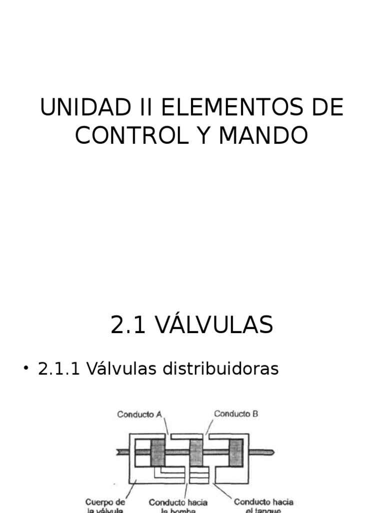 Elementos de Control y Mando | PDF
