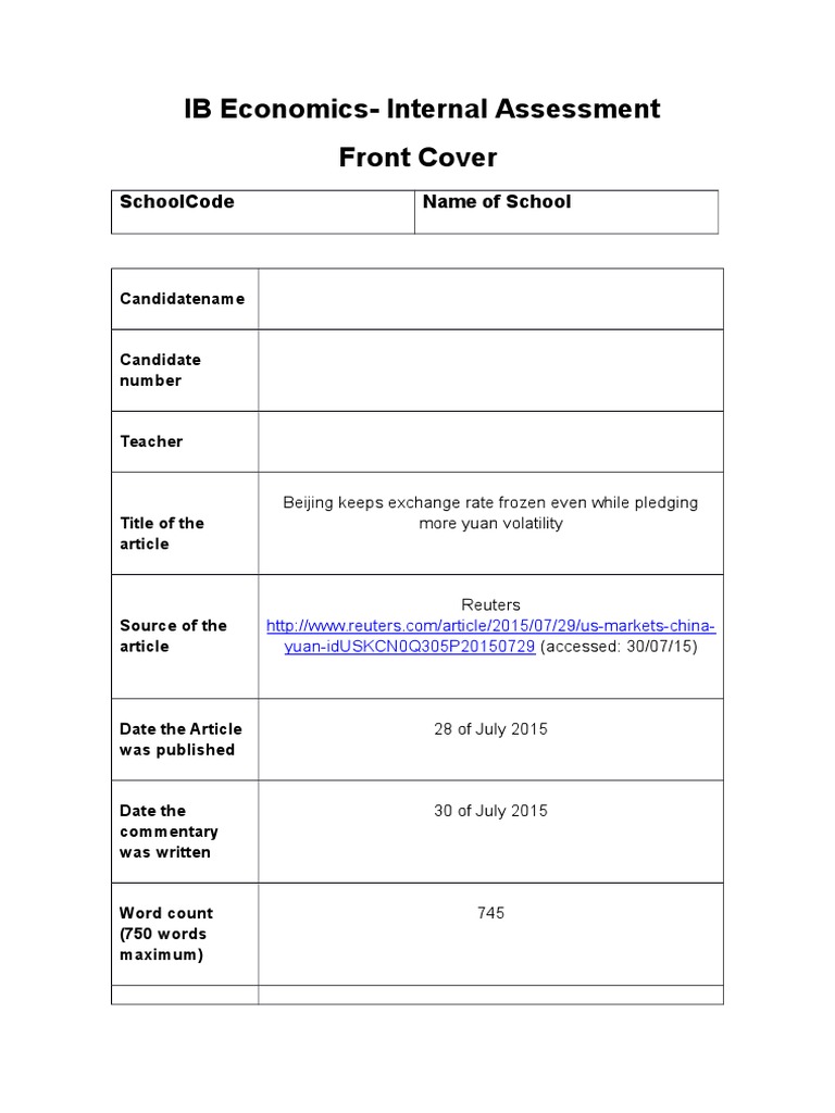 Yuan Stability Amid Exchange Rate Pledges | PDF