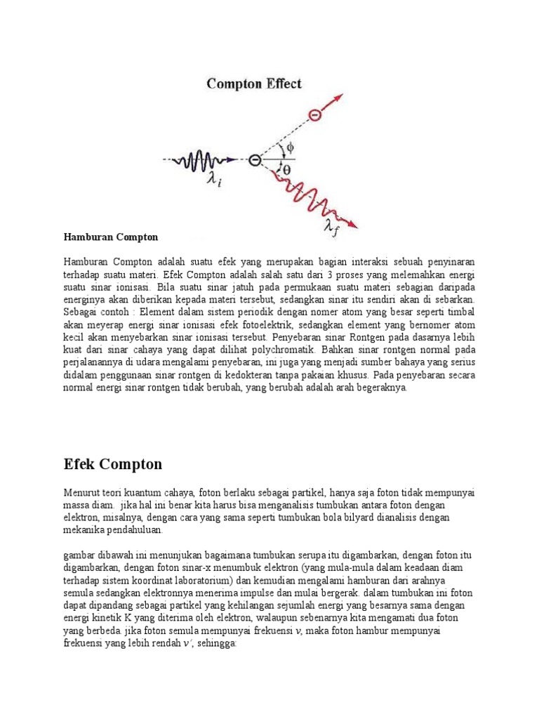 Hamburan Compton | PDF