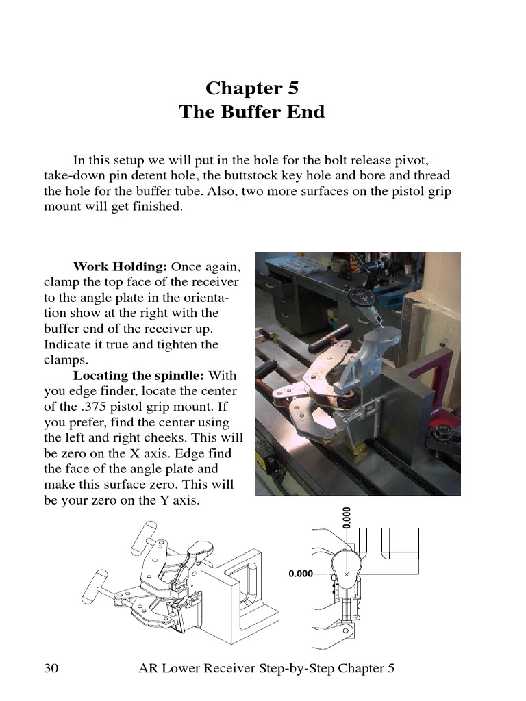 Ray Vickers Ar-15/M-16 Blueprint | PDF | Drill | Industrial Processes