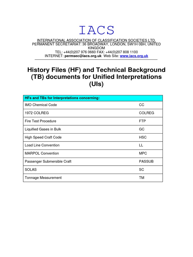 Unified Interpretation - IACS | PDF | Structural Steel | Welding