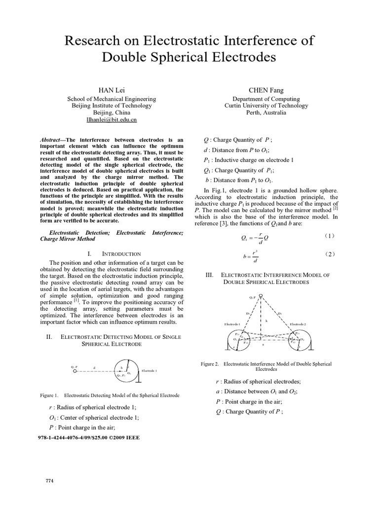 Dos Esferas Reales Electroestaticas | PDF | Electrostatics ...