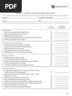 5 Point Safety System Checklist | PDF
