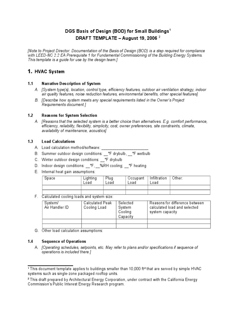 Bod Sample | PDF | Lighting | Hvac