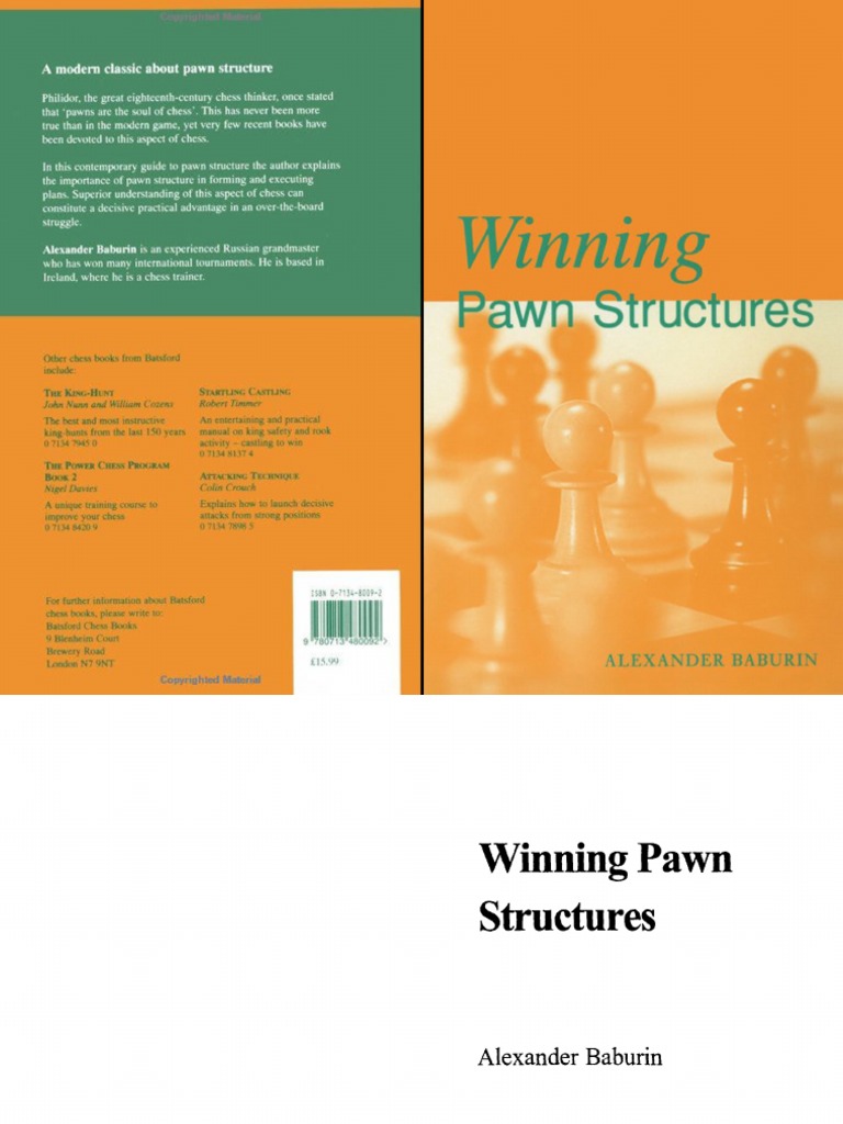 Alexander Baburin - Winning Pawn Structures (Edited) PDF | PDF