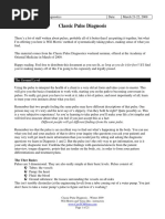 TCM Pulse Diagnosis: 29 Types Explained | PDF | Pulse | Traditional ...