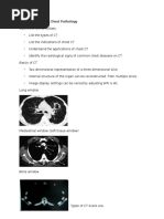 Normal CT Chest Anatomy Overview | PDF | Ct Scan | Diseases And Disorders