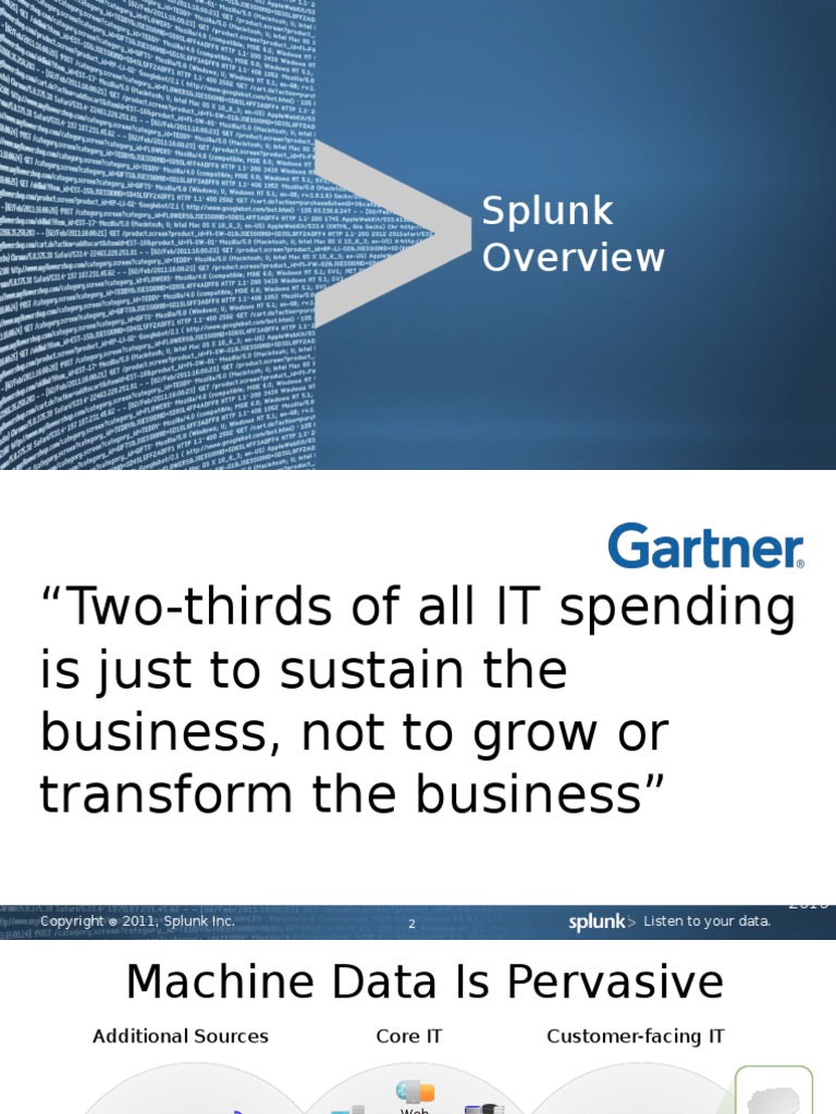 Splunk Presentation | PDF | Computer Security | Security