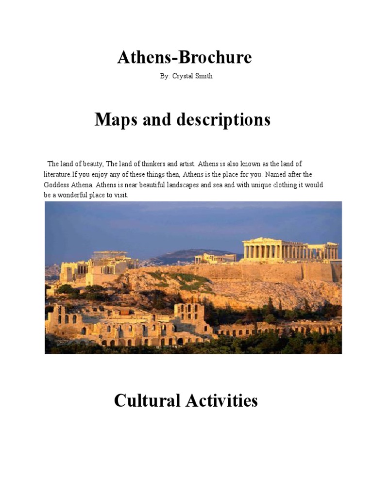 Untitleddocument | PDF | Athens | Deities