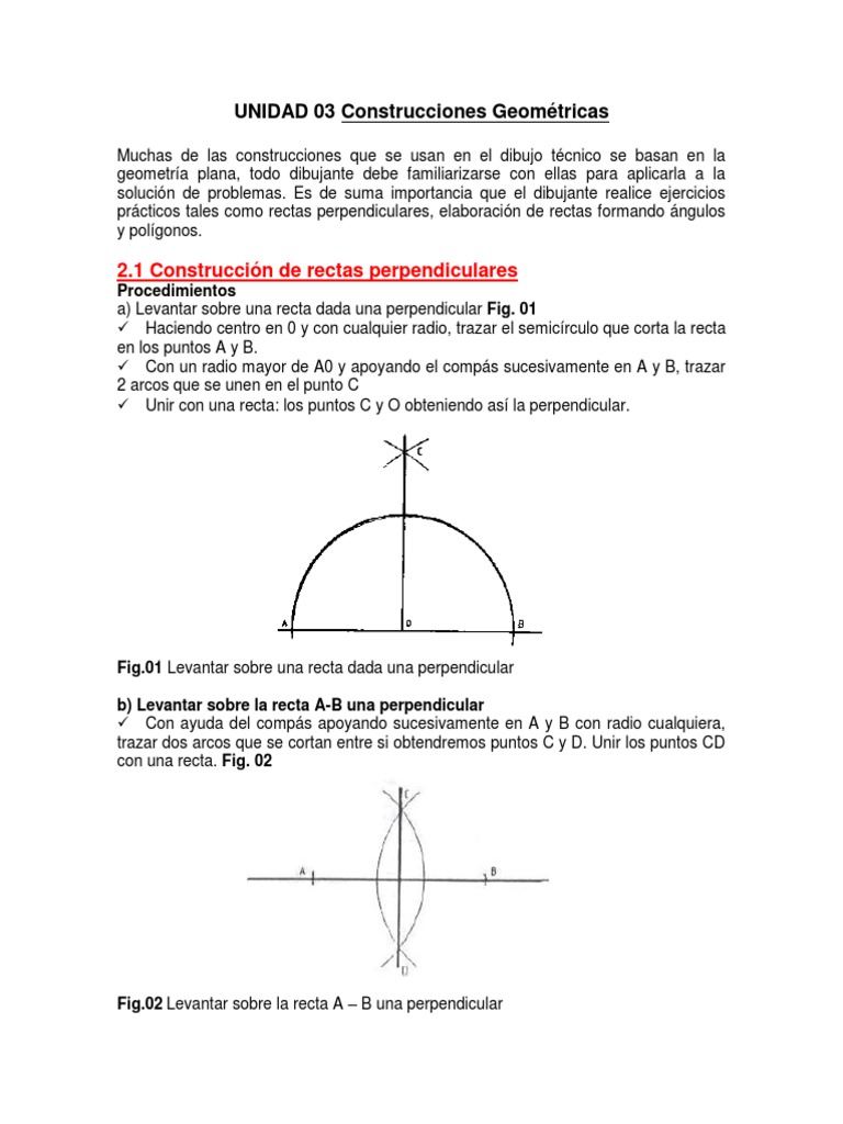 CONSTRUCCIONES GEOMÉTRICAS BÁSICAS-parte 1 PDF | PDF | Elipse | Triángulo