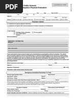KHSAA Physical Form | PDF | Legal Guardian | Health Sciences