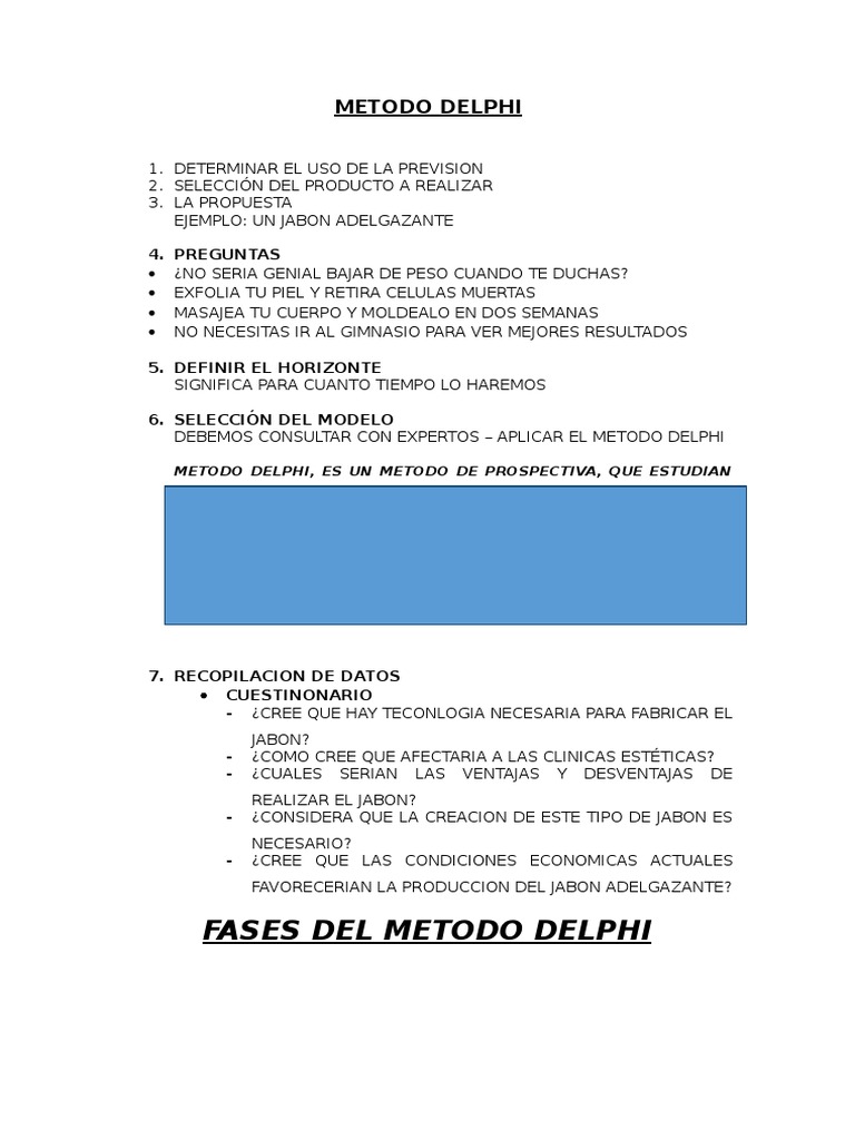 Metodo Delphi | PDF