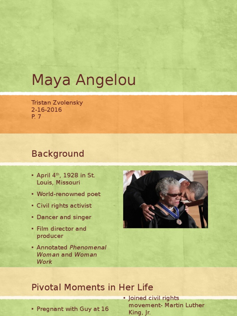 Maya Angelou | PDF | Social Science