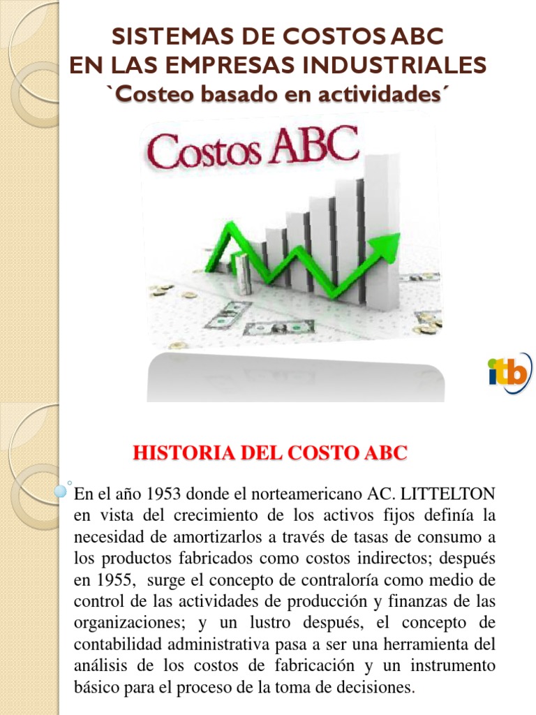 Sistemas de Costos ABC | PDF | Costo | Beneficio (economía)