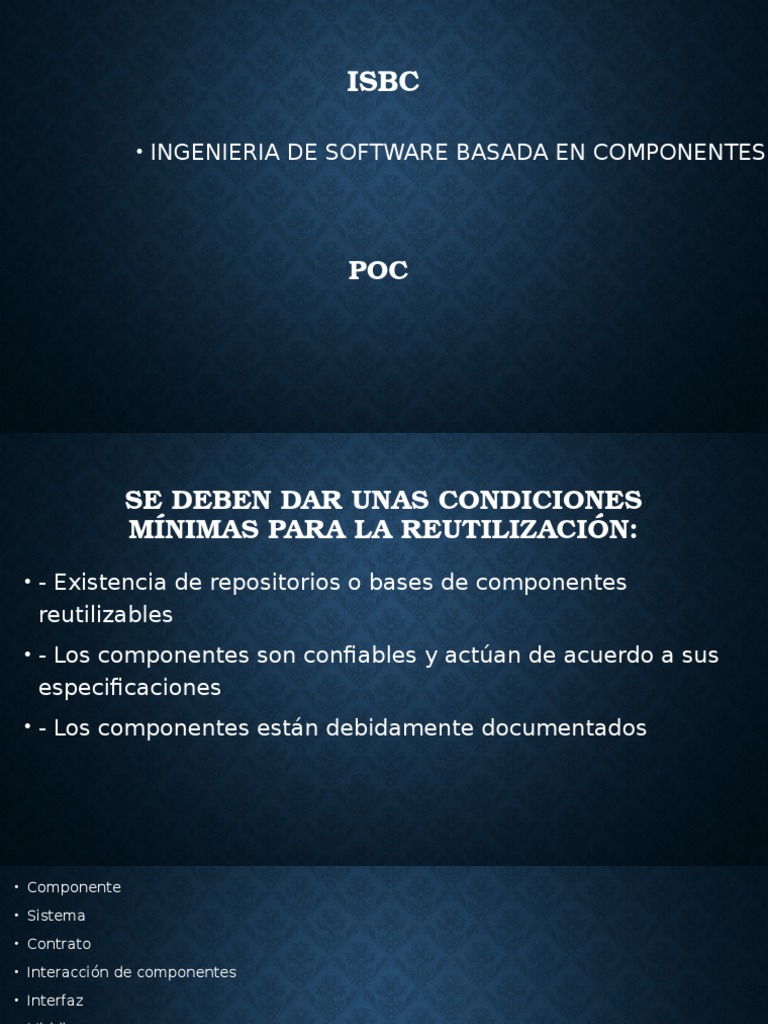 Programación Orientada A Componentes | PDF | Middleware | Interfaz de ...