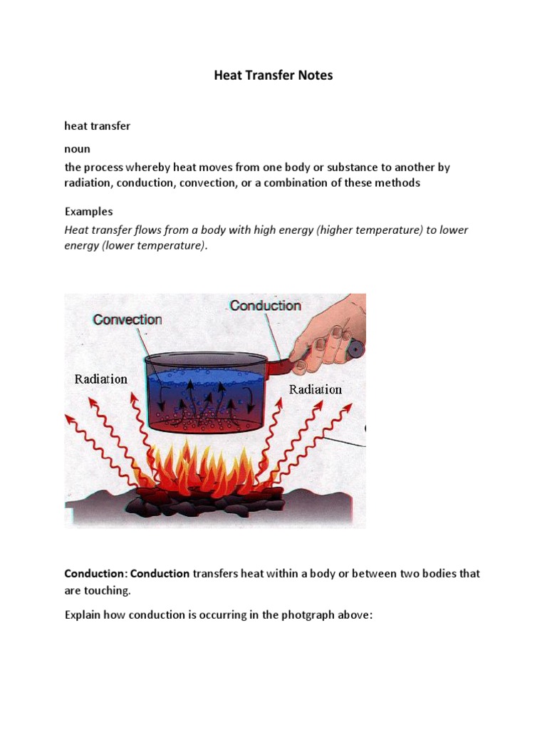 Heat Transfer Mechanisms Explained | PDF | Philosophy | Teaching ...