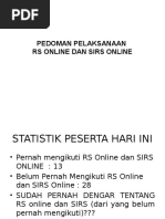 Panduan Pelaksanaan Sirs Online | PDF