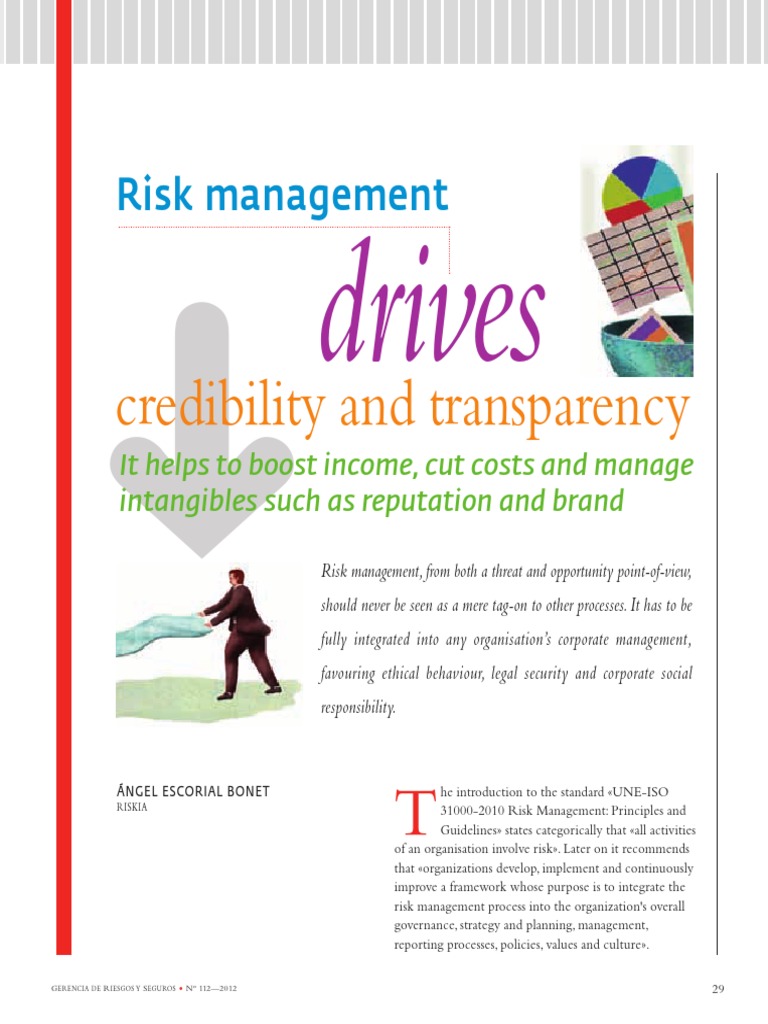 Risk Management: Credibility and Transparency | PDF | Risk Management ...