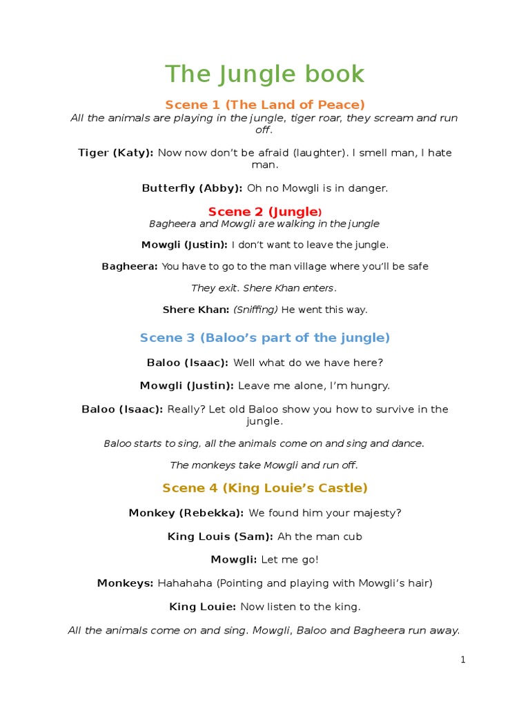 Script No Char Names | PDF | Art