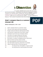 Sonnet 18 - Exam Bank Questions and Suggested Answers | PDF | Literary ...