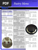 Menu - General (Porto's Menu) - Porto's Bakery | PDF | Cakes | Baked Goods