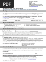 SIMPLE IRA Contribution Transmittal Form - Charles Schwab | PDF