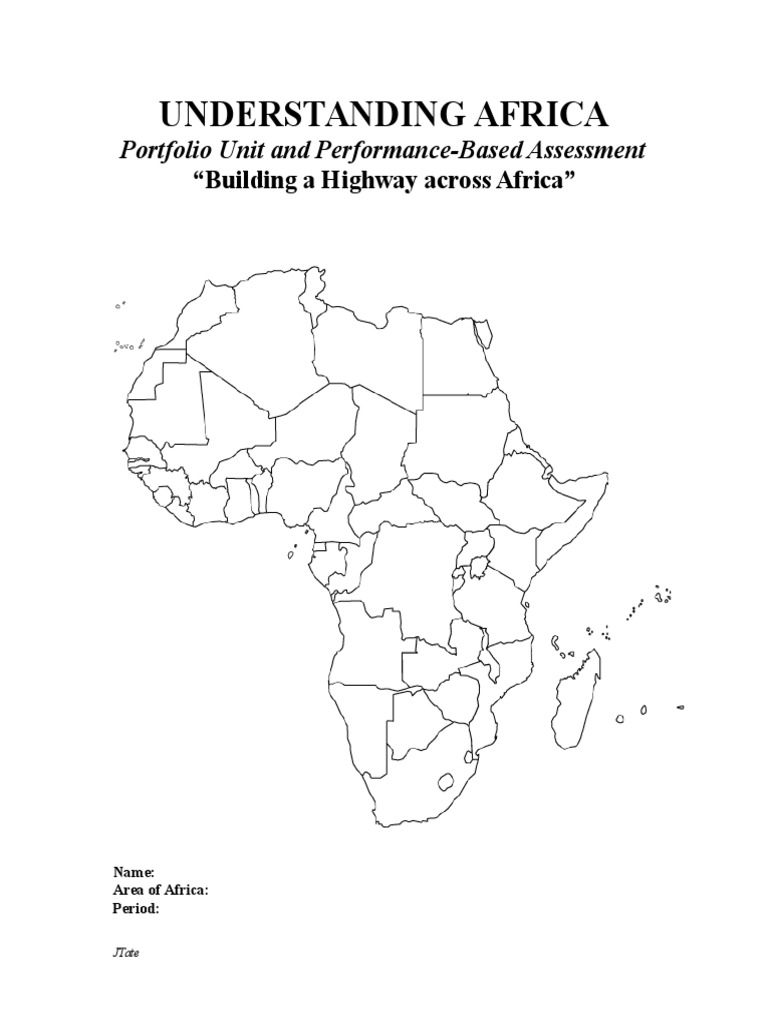 Africa Highway Project 2 | PDF | Africa | Cartography