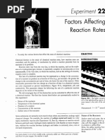 Rate of Reaction Experiment Analysis | PDF | Chemical Reactions ...