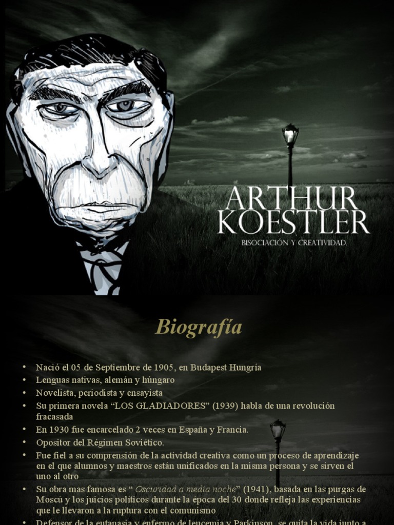 Arthur Koestler - Creatividad y Bisosiación | PDF | Creatividad | Novelas