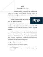 Tingkatan Manajemen Menurut T. Hani Handoko | PDF