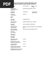 Contoh Ship Particular | PDF | Tonnage | Ships