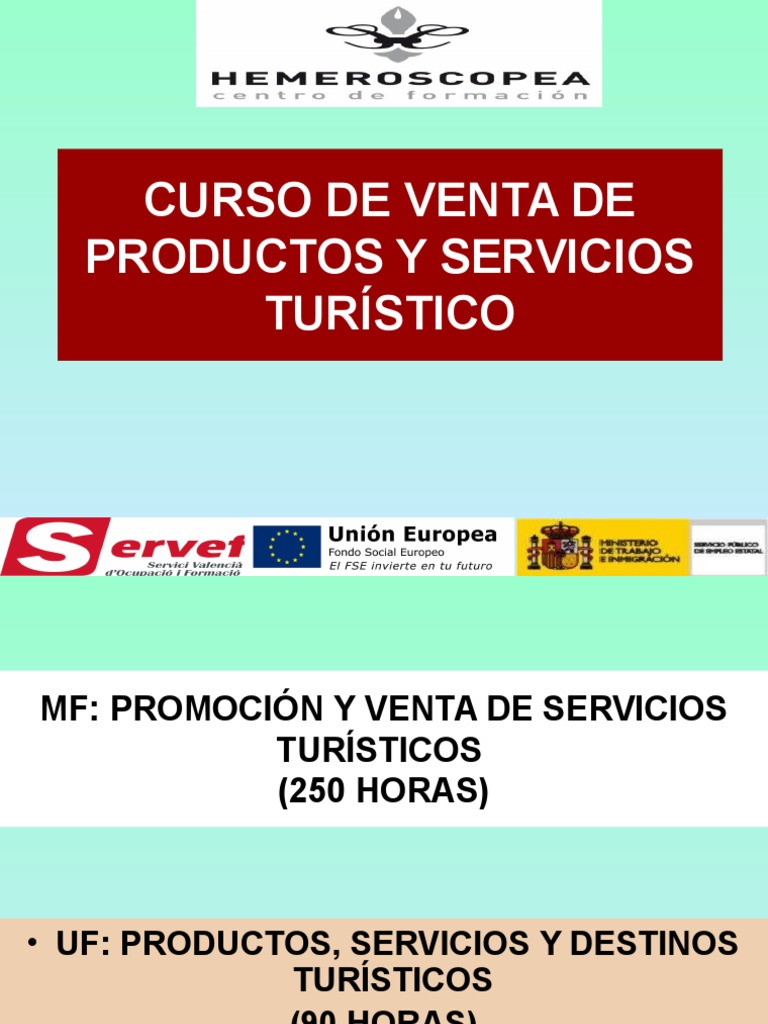 1.1. El Turismo y La Estructura Del Mercado Turístico | PDF | Turismo | Oferta (economía)