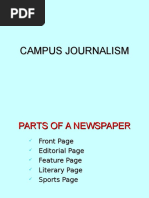 School Newspaper Layout Guide | PDF | Newspapers | Mass Media