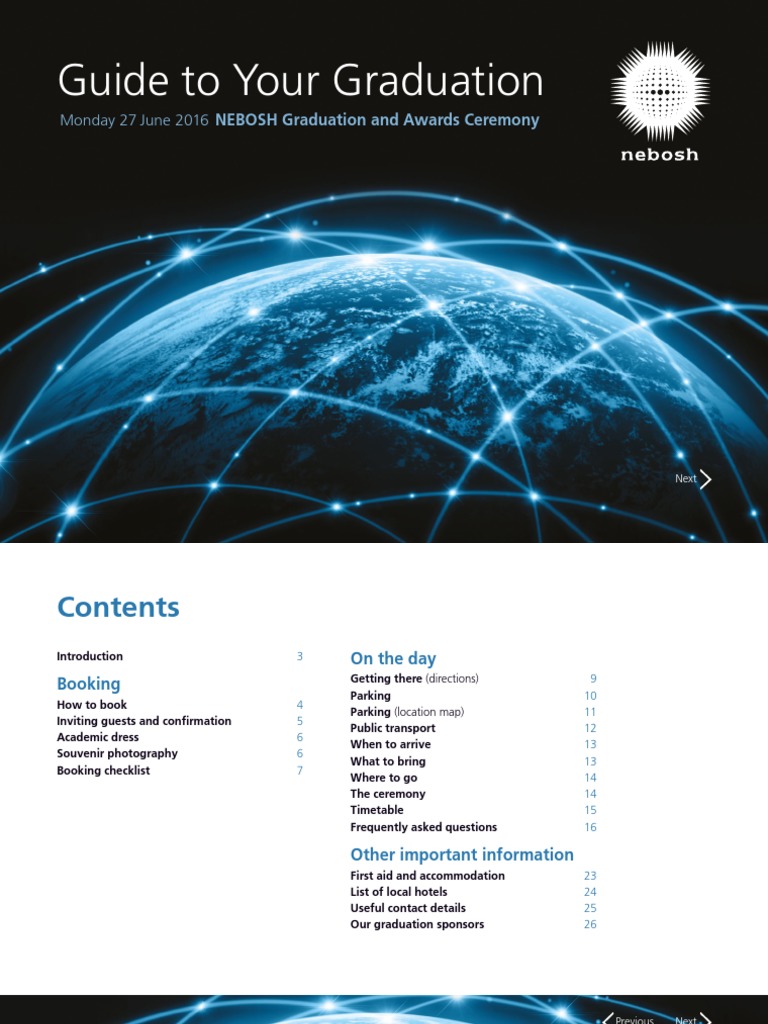 Guide To Graduation 2016 | PDF | Transport | Road Transport