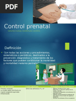 Control Prenatal GPC 2016 MSP | PDF | El embarazo | Parto prematuro