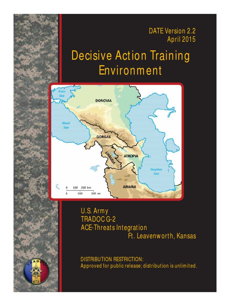 Decisive Action Training Enviornment, Version 2.2 | PDF | Mass Media ...