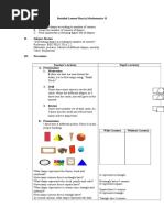 Lesson Plan Basic Shapes | PDF | Shape | Lesson Plan