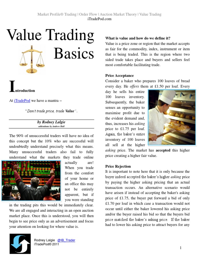 Value Trading Basics: What Is Value and How Do We Define It? | PDF ...